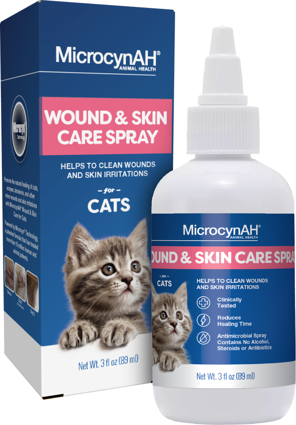 MICROCYN AH CAT WOUND & SKIN LIQUID 3 oz – Espree Professionals